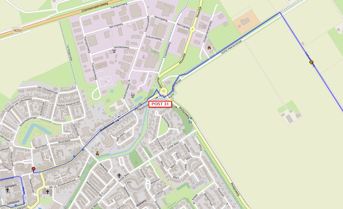 Route editie Oostburg 2023 (plattegronden) – Miniroparun ZVL